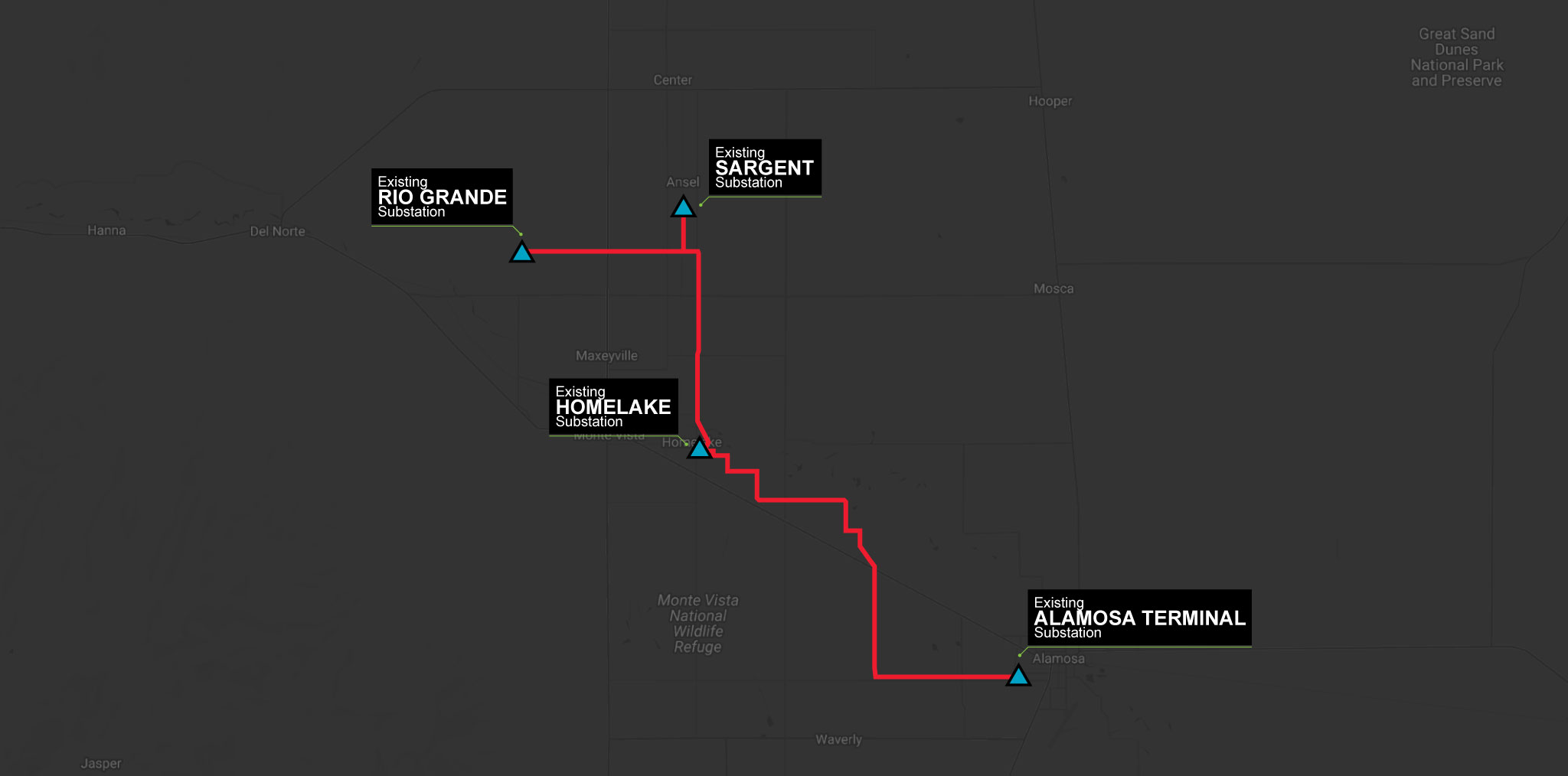Alamosa to Sargent – Xcel Energy Transmission Projects