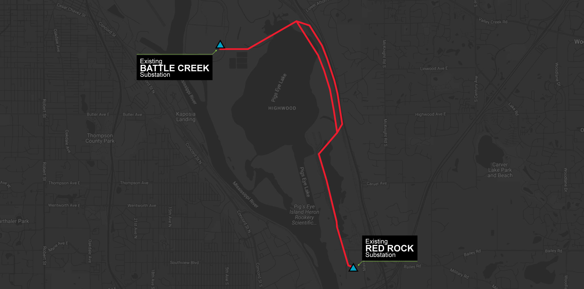 Pigs Eye Lake Transmission – Xcel Energy Transmission Projects